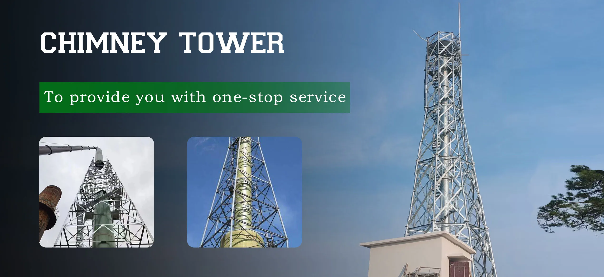 Industrial Steel Chimney Tower Telecommunication Accessory From Chinese ...