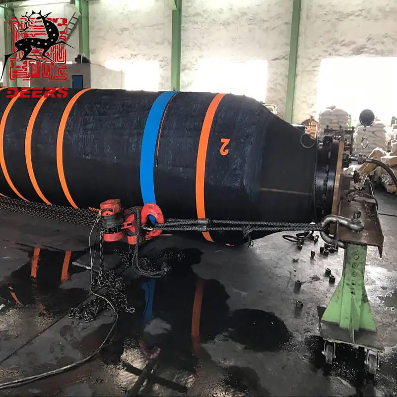 Marine Rubber Floating Discharge Hose For Dredging - Buy Floating ...