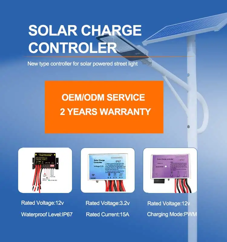 3.2v 12v Outdoor Solar Mppt Pwm Solar Street Light Charge Controller ...