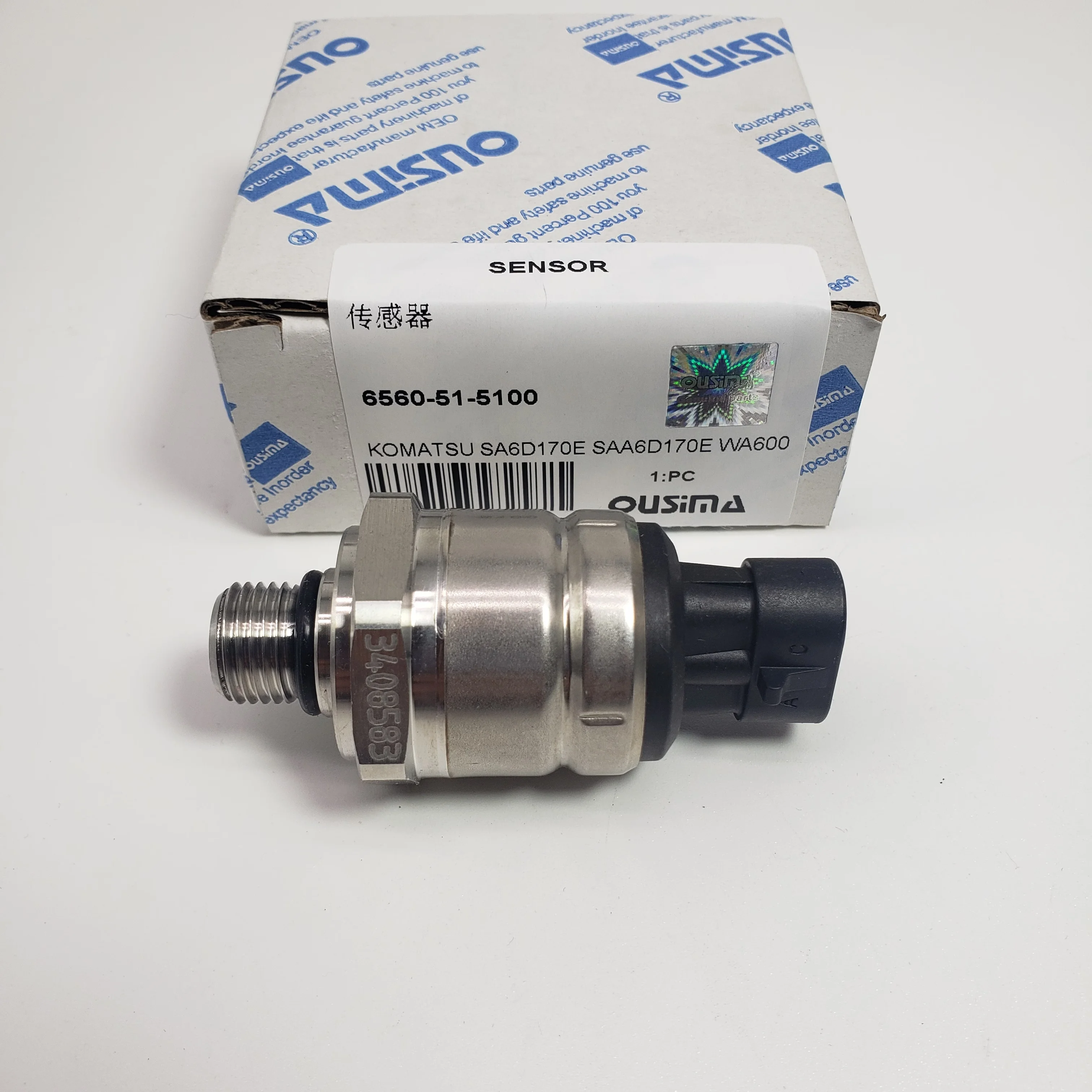 Komatsu SA6D170E SAA6D170E WA600 Sensor Ass'y 6560-51-5100