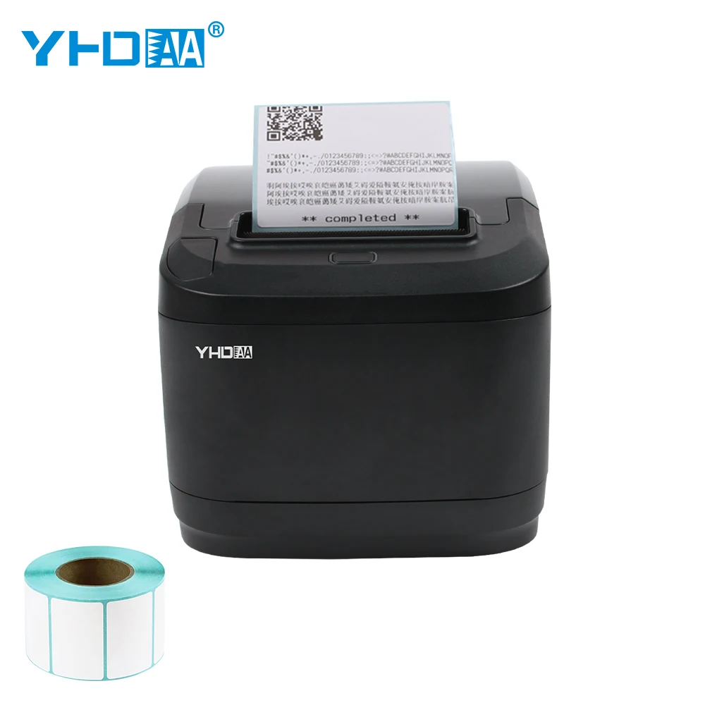 Yhdaa Inkless Thermal Dual Printing Support Customized Logo 80mm ...