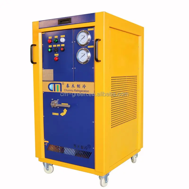 R22 R404a Refrigerant Vapor Recovery Charging Machine Ac Charging ...