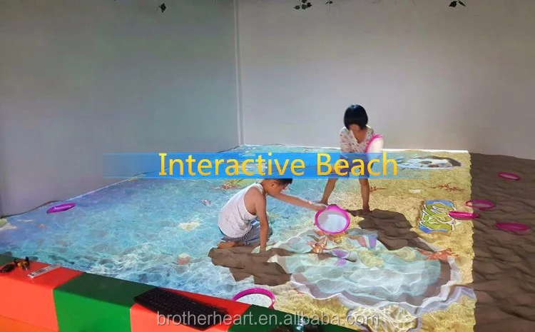 High Quality 3d Interactive Amusement Park Equipment Projection Ar ...