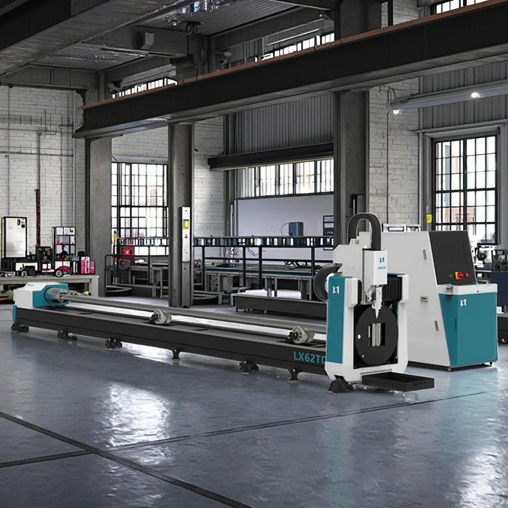 I Beam Channel Beam 1500w Ipg Fiber Laser Metal Pipe Tube Cutting ...