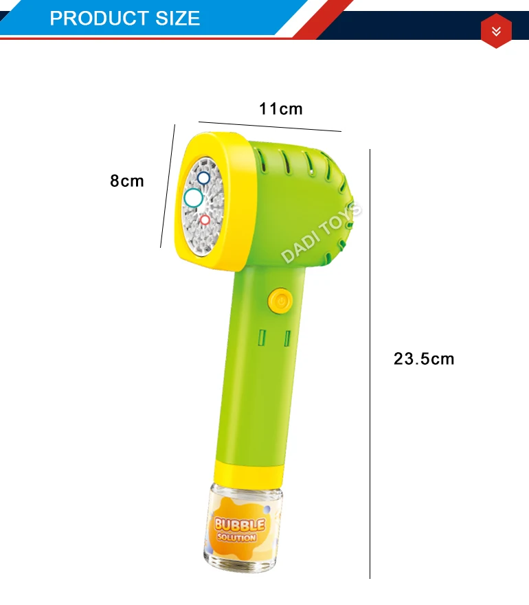 30 Hole & 10 Hole Summer Bubble Hammer - Automatic Blower
