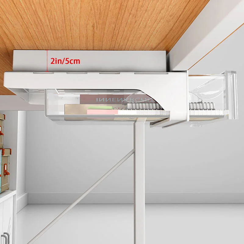 Invisible Drawer Under The Office Desk Without Punching Holes Large ...