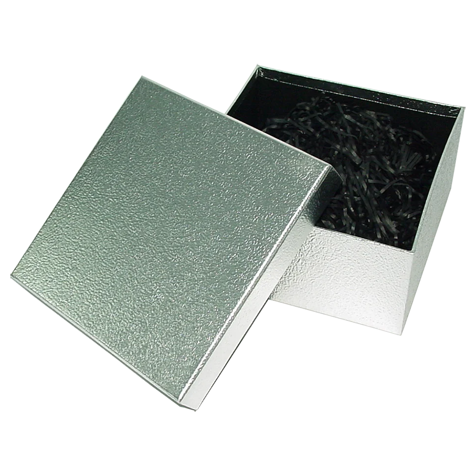 Wholesale Customized Medium Size Square Foil Boxes Luxury Lid And Base ...