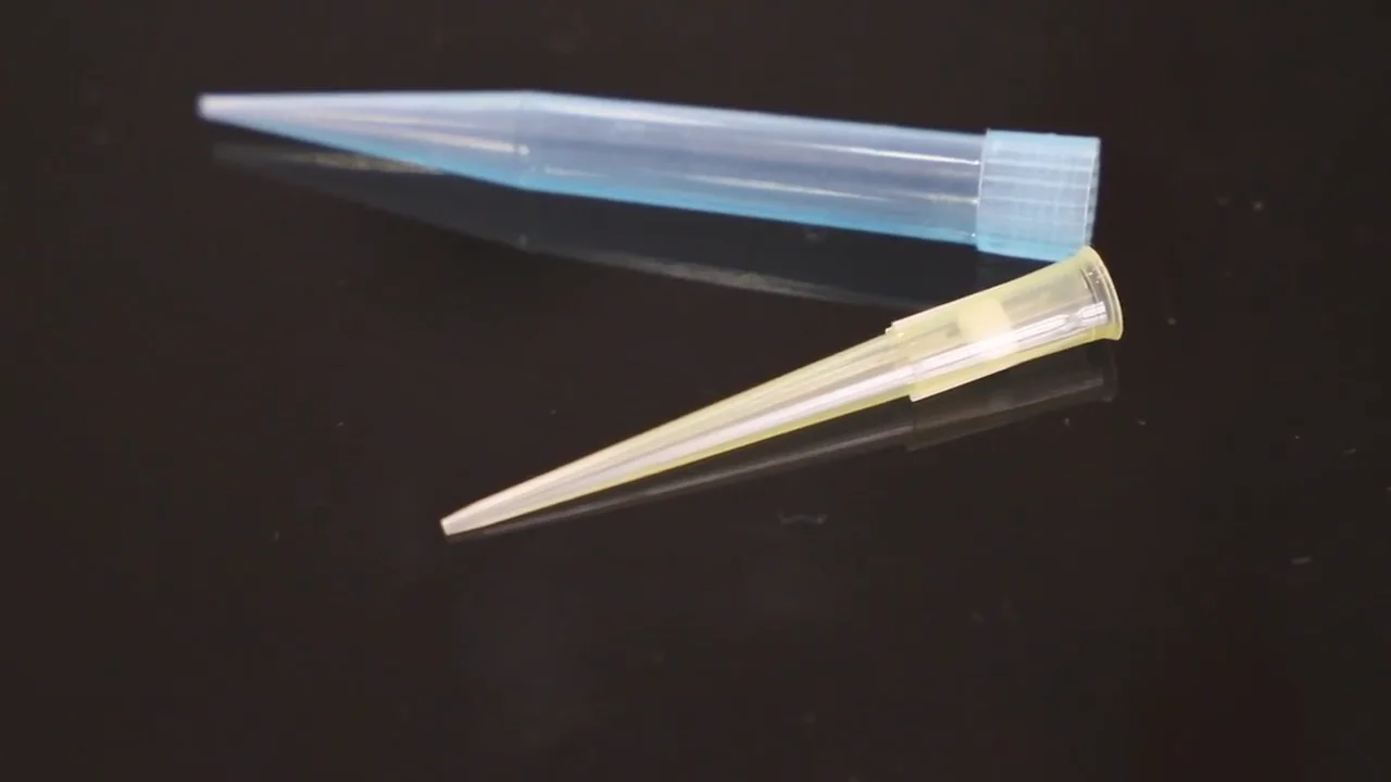 Blue/yellow/white Filtered Pipette Tips With Filter Pipette Tips - Buy ...