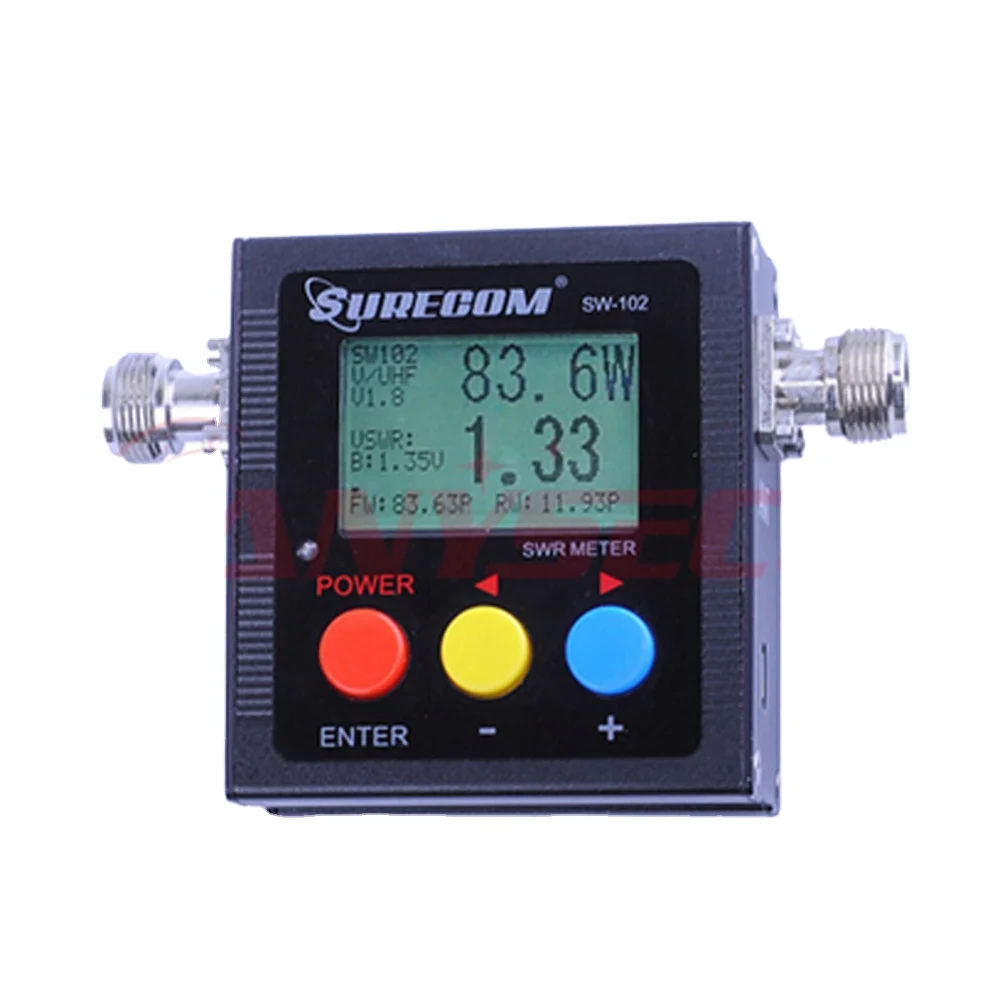 Reflected Power Direct Digital Readout Meter New Sw-102-vu Measurable ...