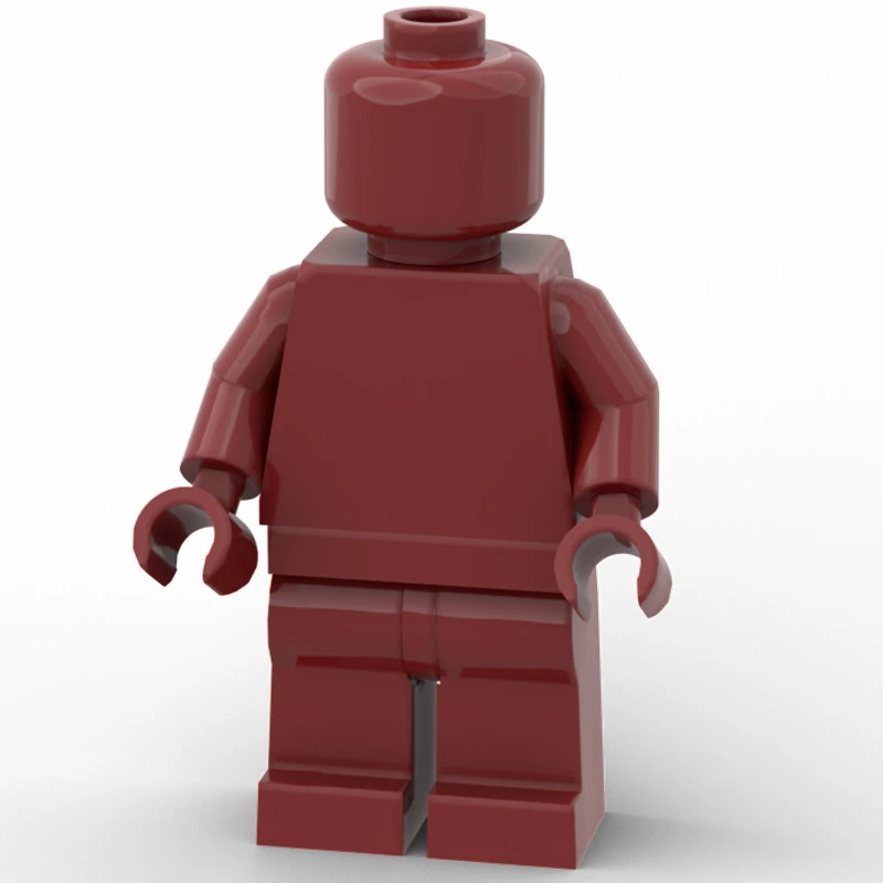 Mini Building Block Bricks Toy Children Cute Polychrome White Body ...