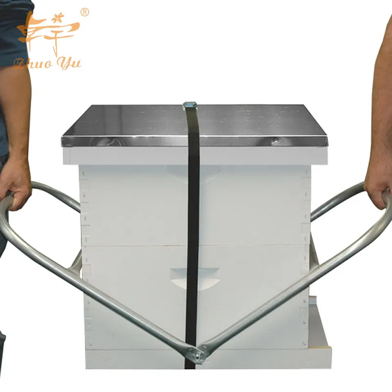 Bee Hive Box Carrier for Easy Transport - Adjustable Steel Beekeeping ...