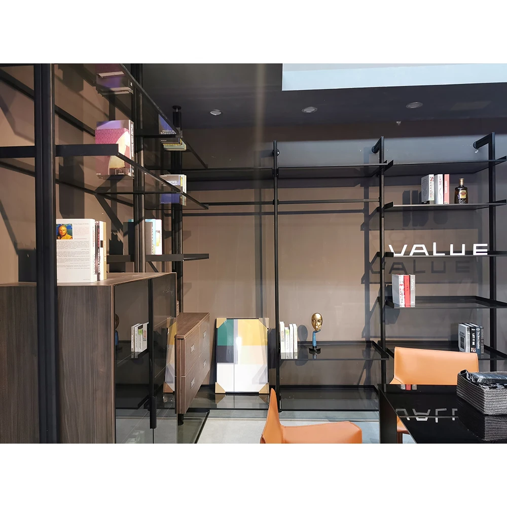 Aluminium Wall Shelf With Integrated Lighting Wall Shelf With Light ...