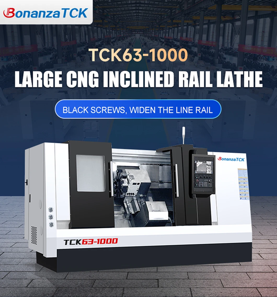Cnc Flat Bed Lathe Machine Tck63-1000 Zaozhuang - Buy Lathe Cnc cnc ...