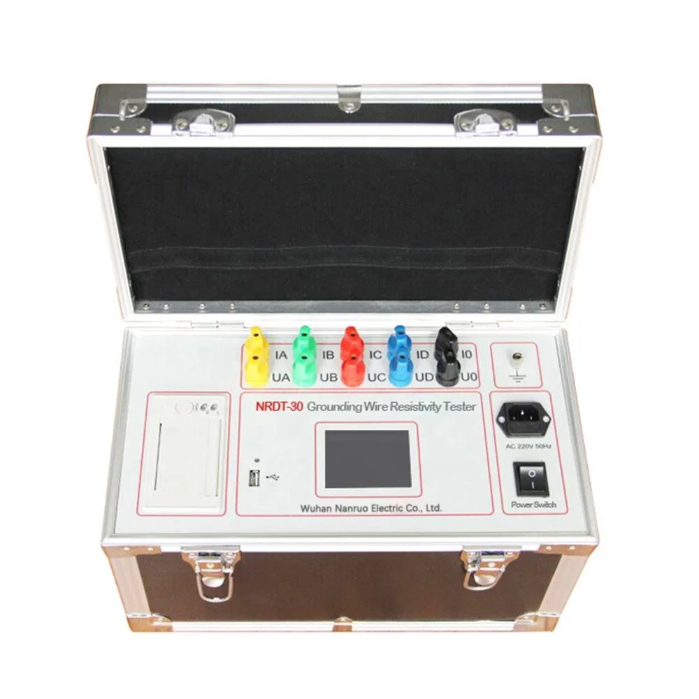 Intelligent 30a Grounding Wire Resistivity Tester Earthing Cable ...