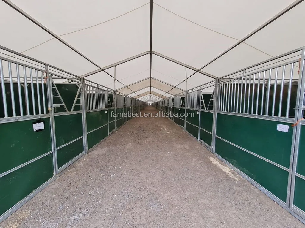 Prefabricated Custom Build Horse Stables Portable Horse Stable With ...