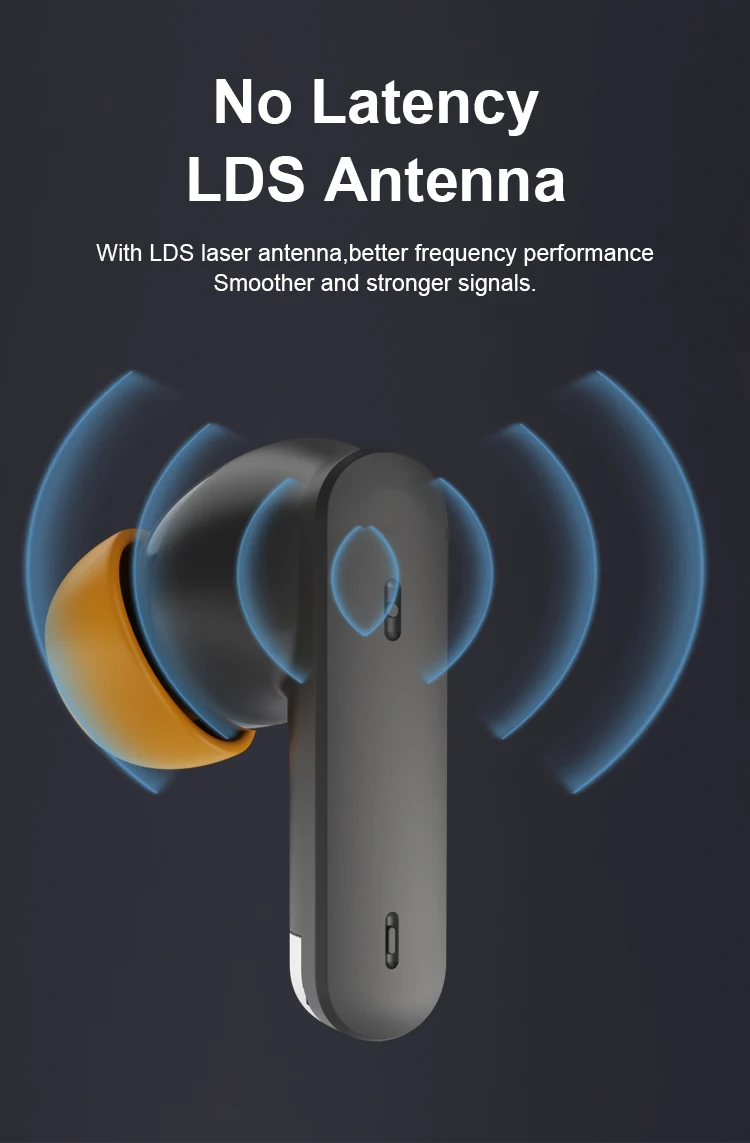 S01 ENC&ANC TWS Earbuds - Noise Cancelling Gaming Headphones