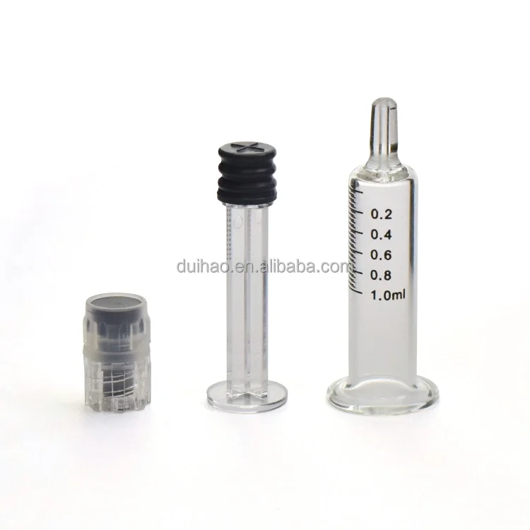 Custom 0.5,l 1ml 3ml 5ml 10ml Sterile Syringe Luer Lock Syringe With ...