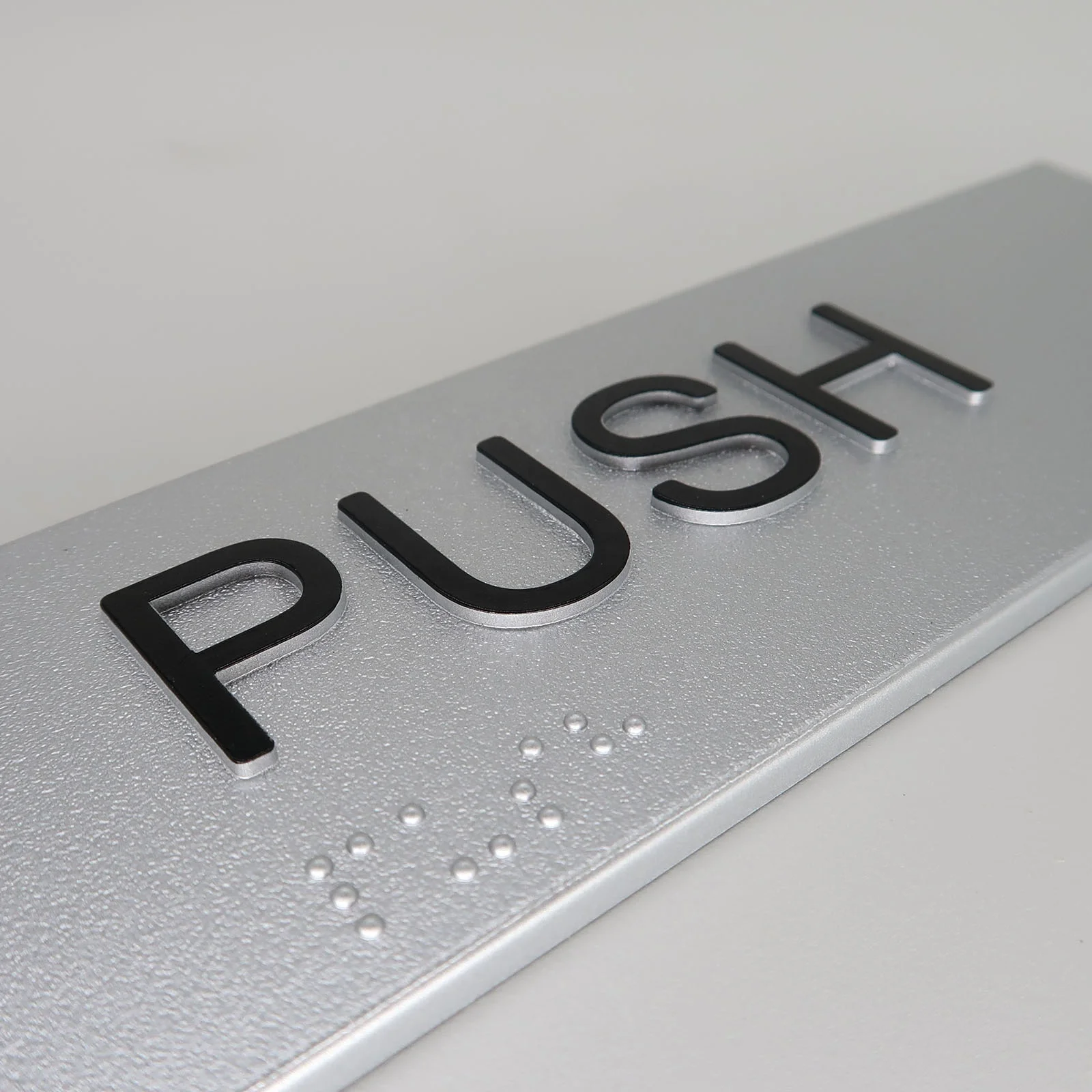 180mmx50mm Push/pull Braille Tactile Signs - Buy Braille Tactile Signs ...