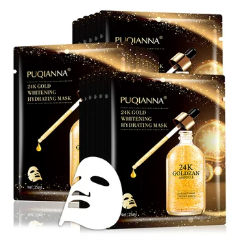 Puqianna Direct Manufacturer Factory Skin Care 24k Pure Gold Facial ...