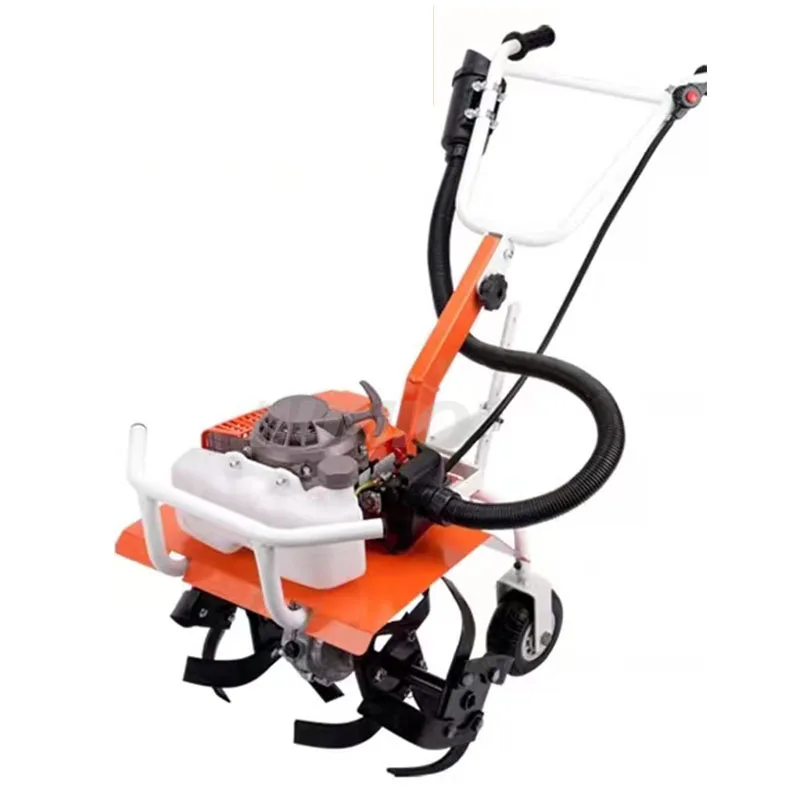 2-stroke Agricultural Rotavator Mini Cultivator Farm Hand Rotavator ...
