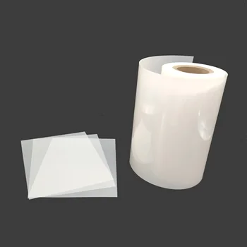 7.5mil/190micron/0.19mm Milky White Pet Mylar In Rolls For Laser ...