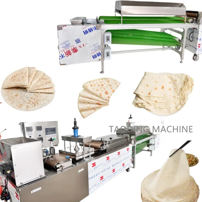 Spot machine automatic chapati packing machine rotating pita bread oven ...