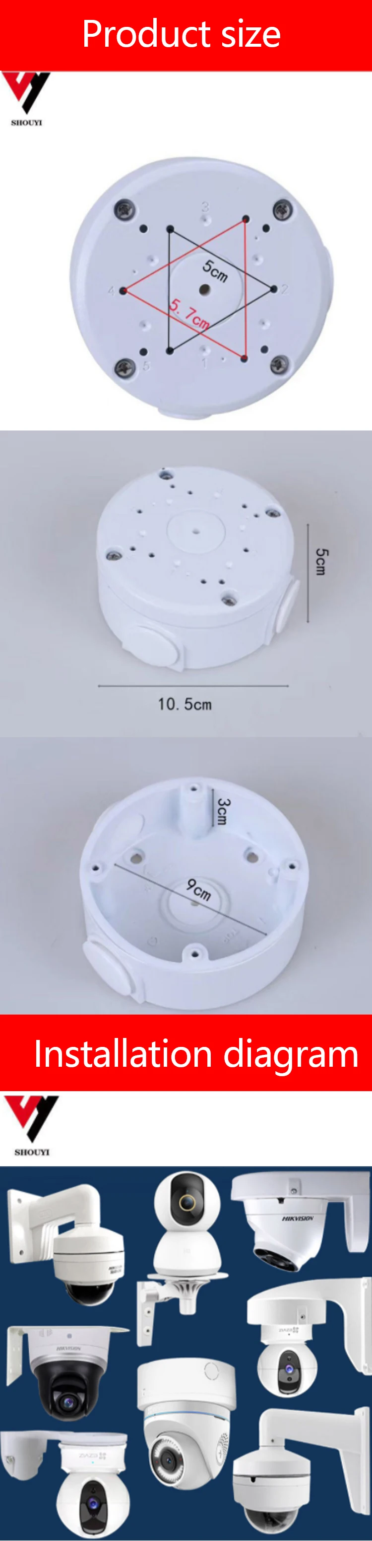Aluminum Alloy Hoisting Hemispherical Support Top Absorbing Dark Box ...