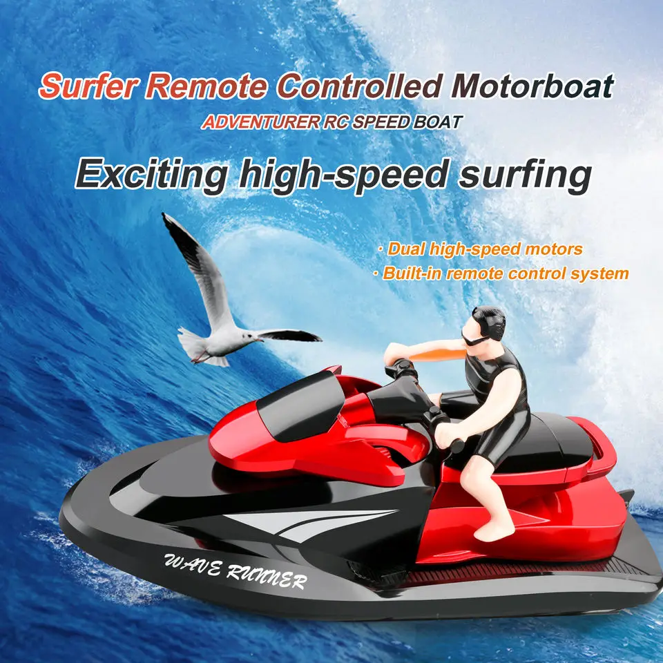 Mini Jet Boat 2 Person Surfer - Fun RC Watercraft