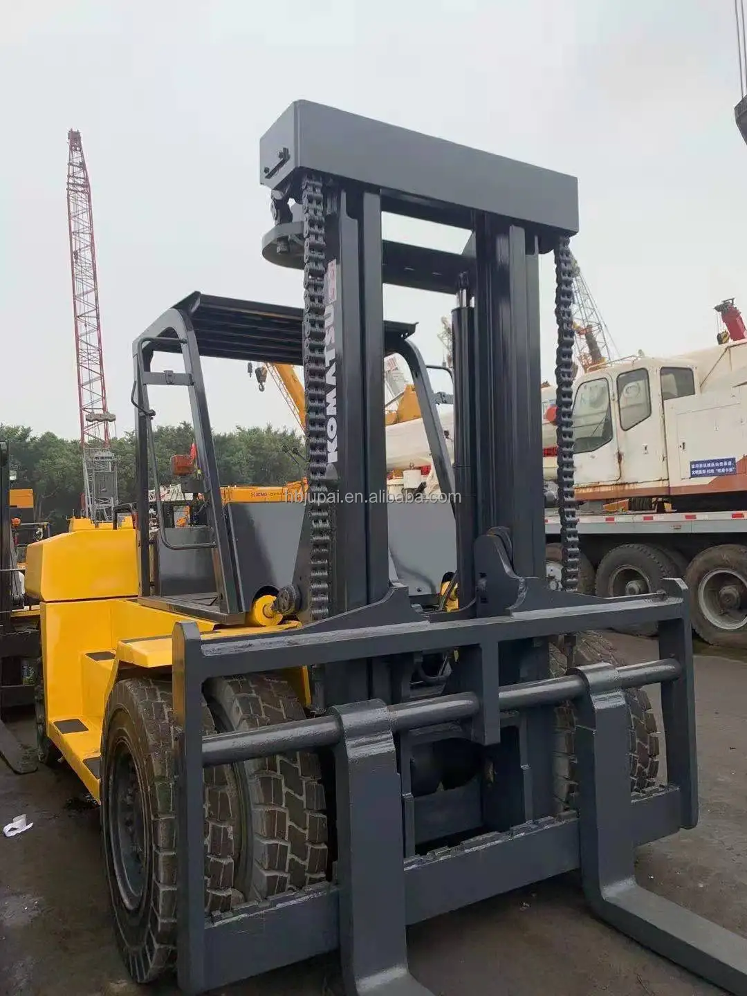 Used Komatsu Fd160 Forklift 16 Ton Diesel Forklift Second Hand 16t ...