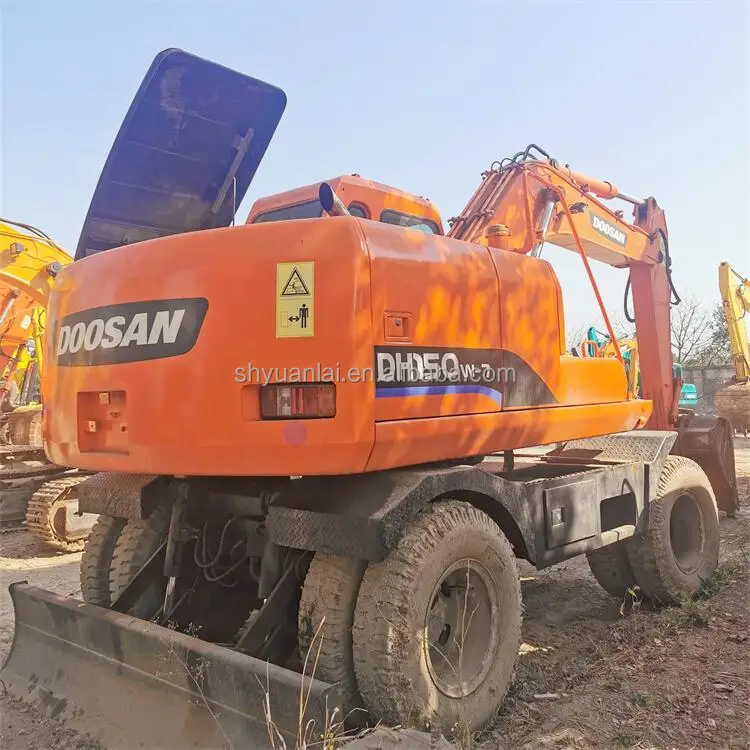 Used Doosan Excavator Dh150 Super Excavator With High Slope Efficiency ...