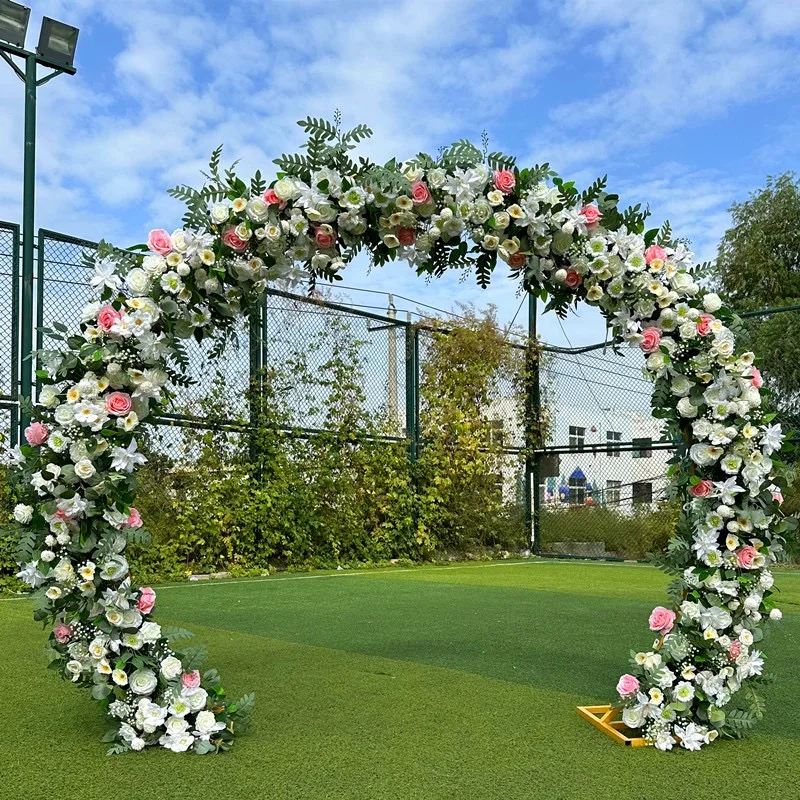 Round Arch Artificial Flower Wedding Decor Party Decor Stage Decor ...