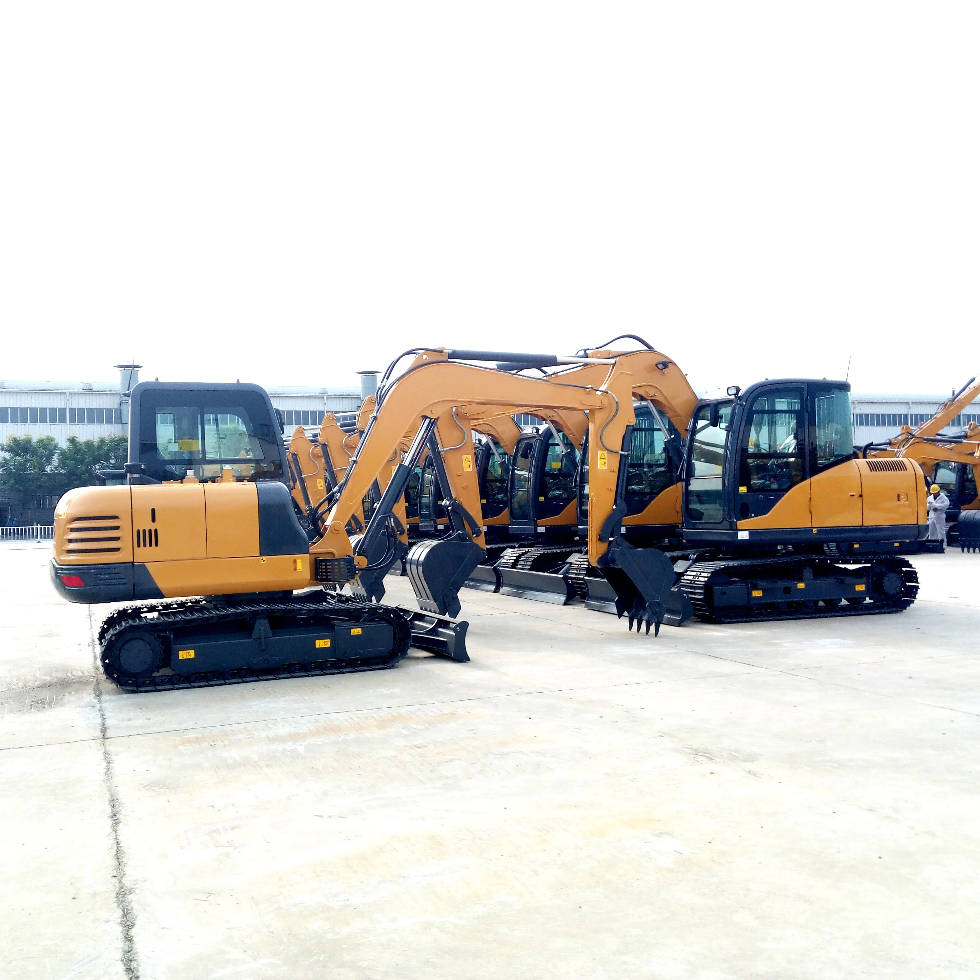 5.5T Excavator Diesel Digger - High Efficiency & Durability