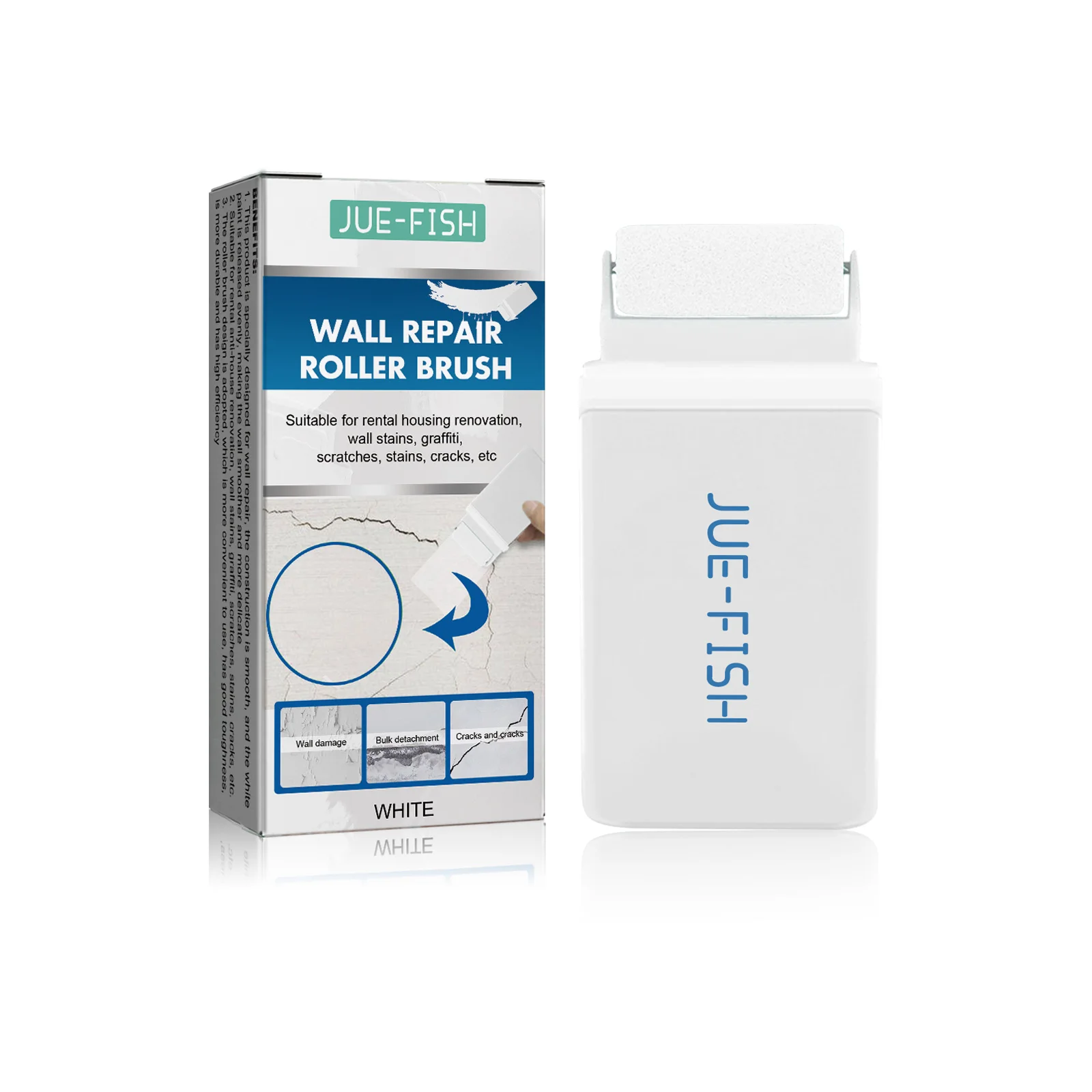 Jue-fish Oem&odm Wall Cleaning Paste Non-toxtic Wall Repair Roller ...