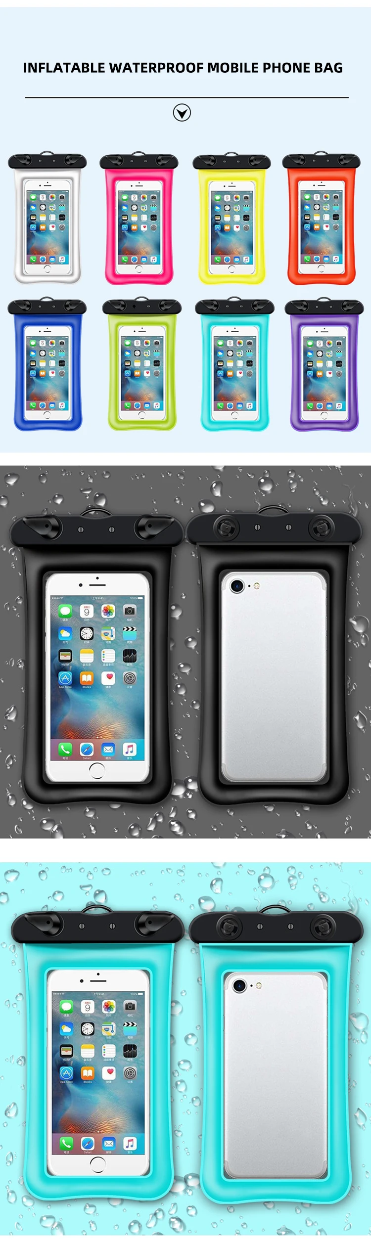 Waterproof Phone Case - Universal Swimming Float Balloon