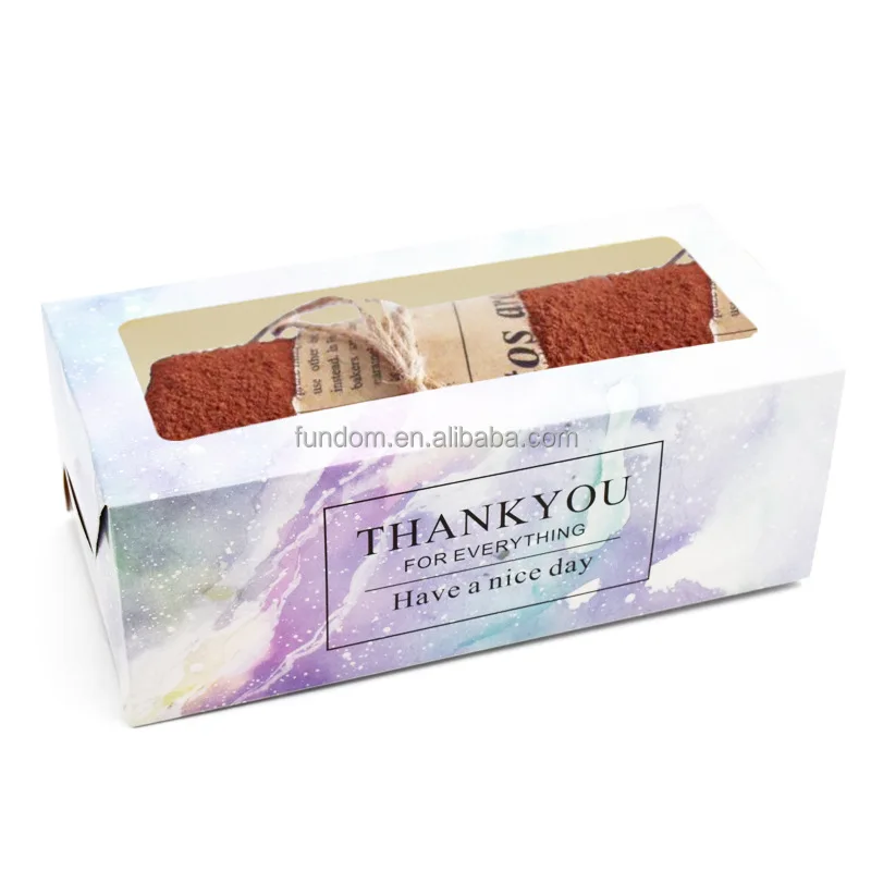 Retail Take Away Food Packaging Rectangle Bio-degradable Drawer Window ...