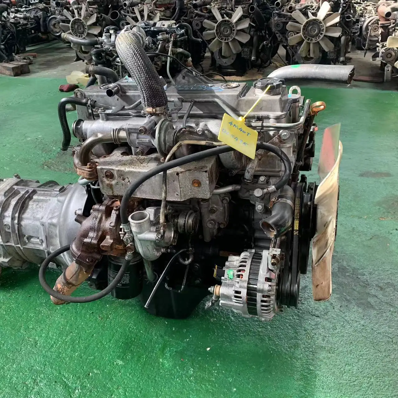 The Japanese 4m40t High Quality Used Diesel Engine Is Suitable For Jeep ...