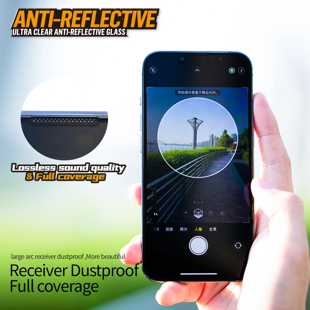 Blueo 9h Ultra Clear Anti-reflective Ar Tempered Glass Screen Protector ...