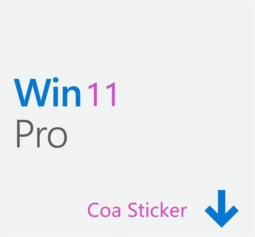 Win 11 Pro Coa Sticker Online Activation Win 11 Pro Oem Coa Label Have ...