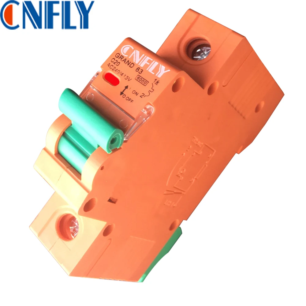 Ce Iso9001 Factory Orange 16a 20a 25a 32a 40a 63a Mini Circuit Breakers ...