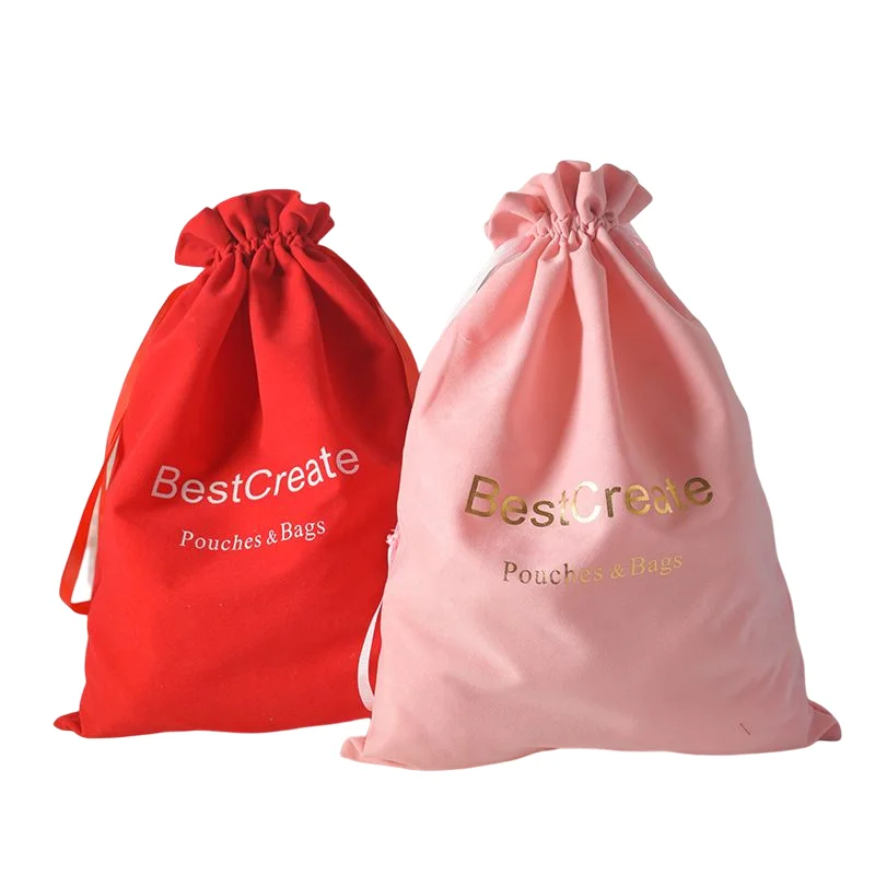 Custom Logo Velvet Funeral Urn Bags - Elegant & Recyclable