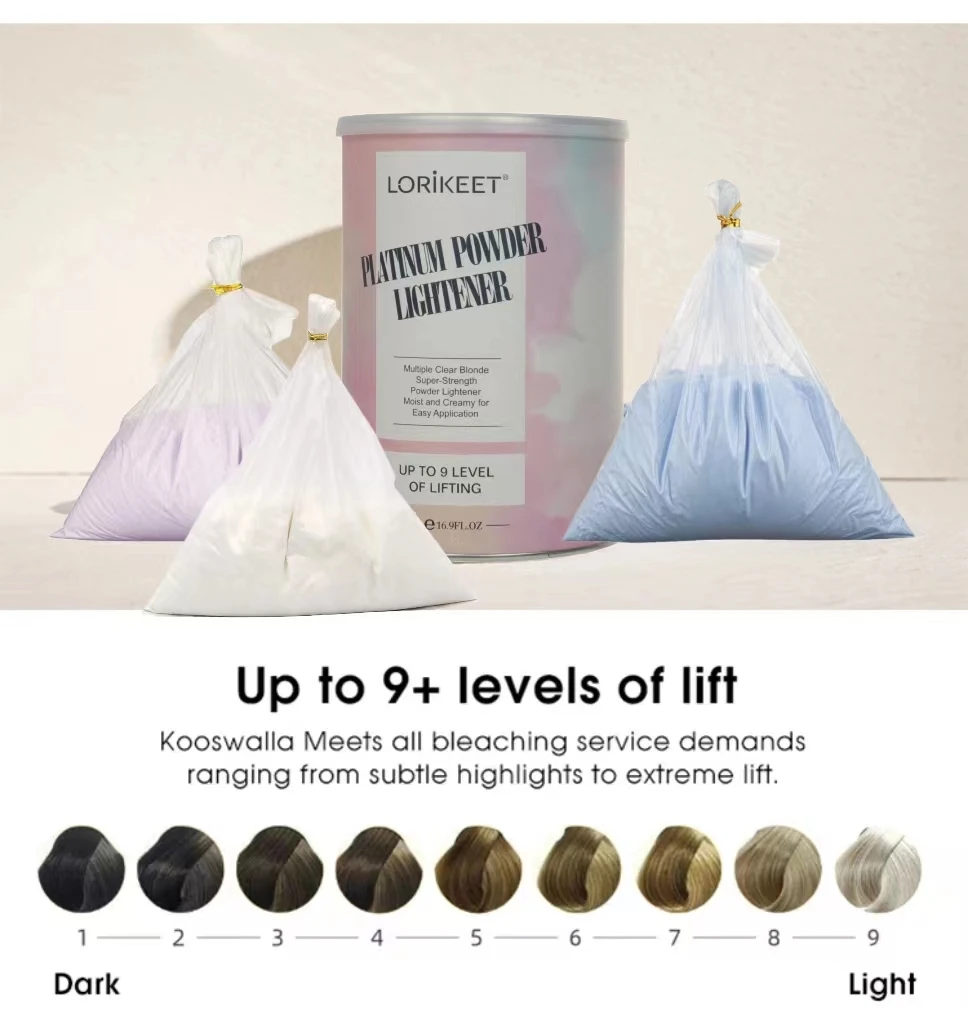 Quick Blonde Professional Hair Bleaching Powder In Hair Dye Argan Oil ...