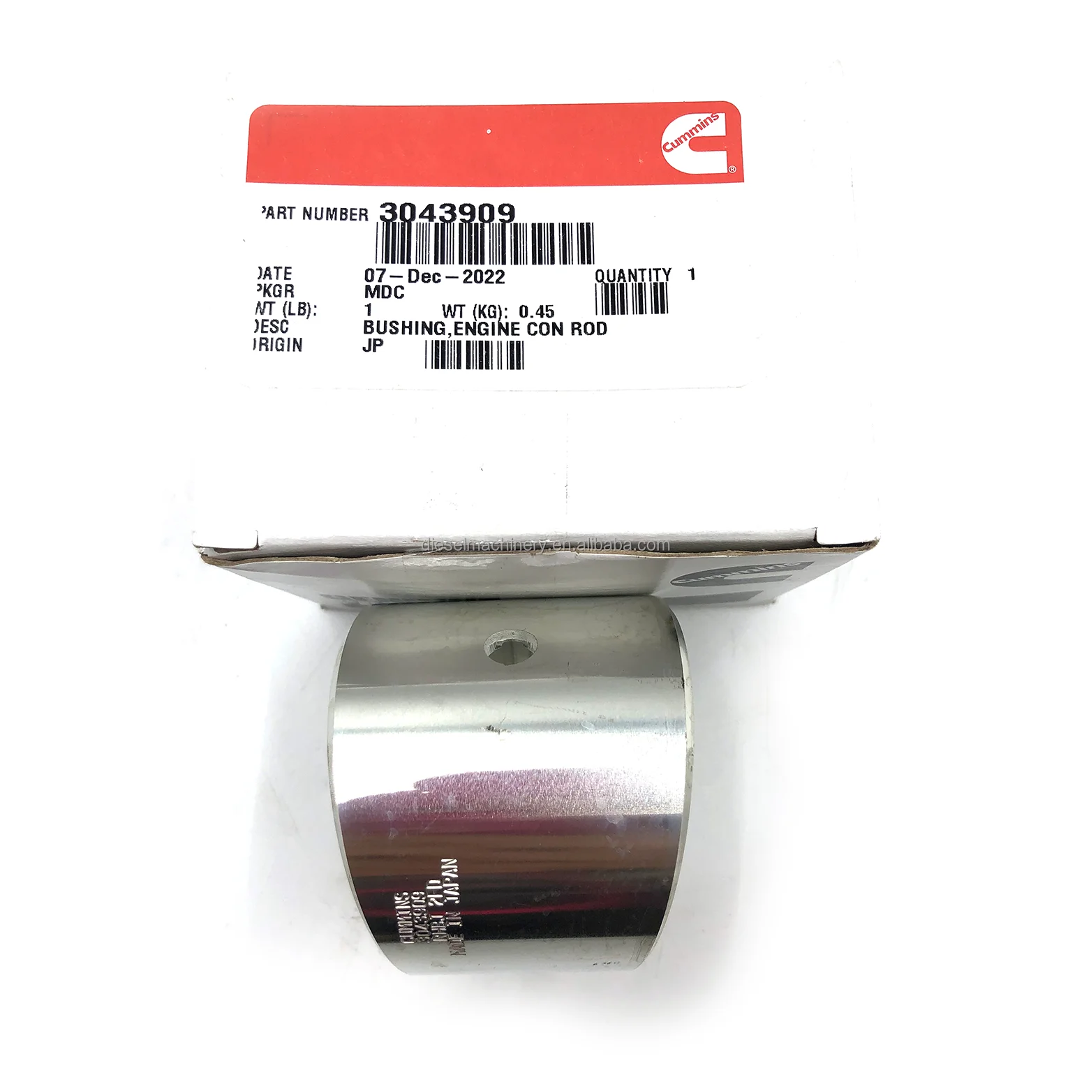 Genuine Cummins 3043909 Bushing, Engine Con Rod for K19