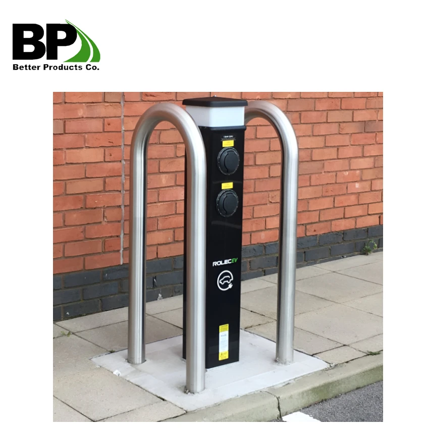 Durable Steel Bollards - Protect Warehouse Parking Safety
