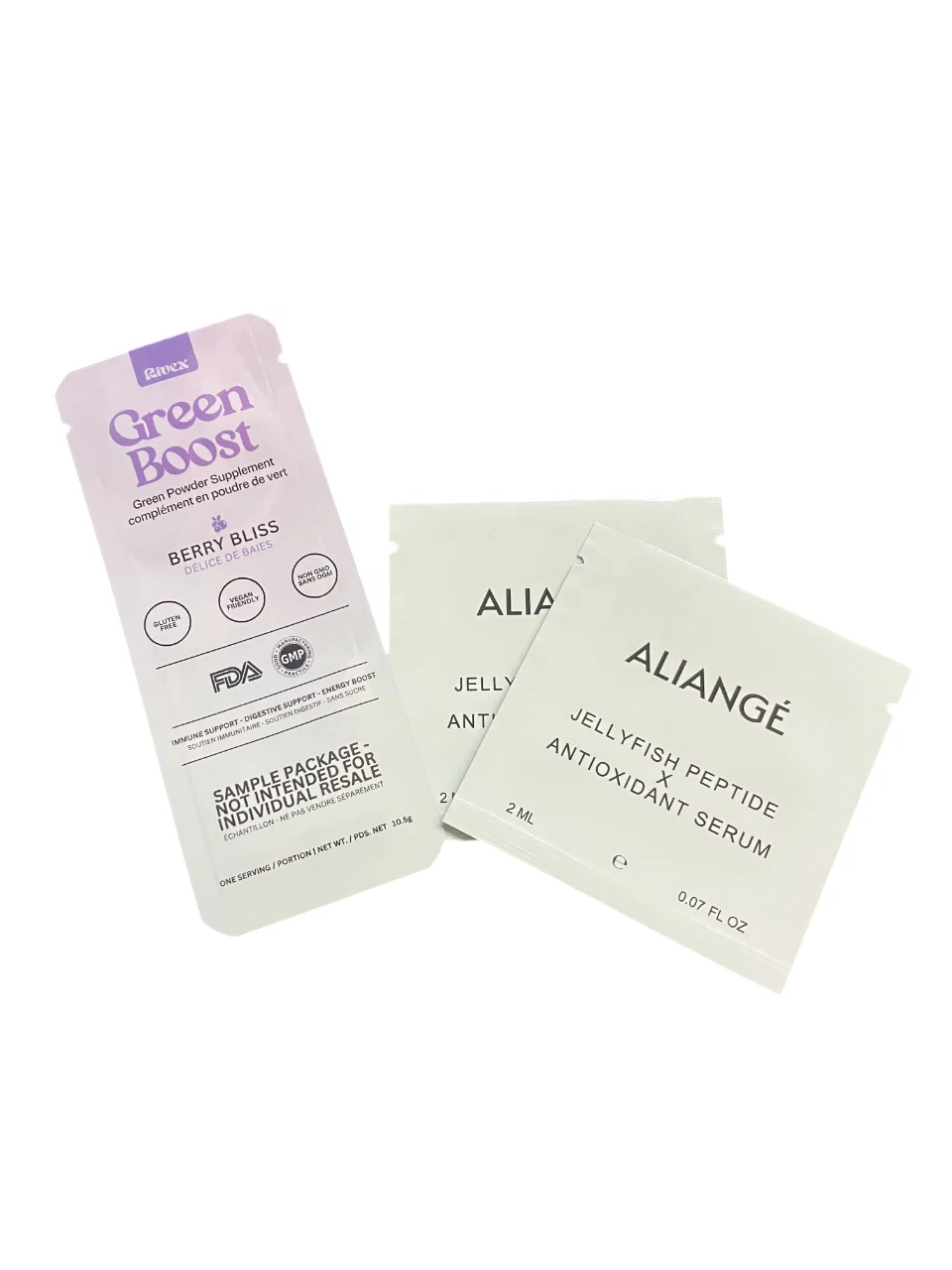 3ml Cosmetic Samples Sachet Packaging for Skincare & Beauty