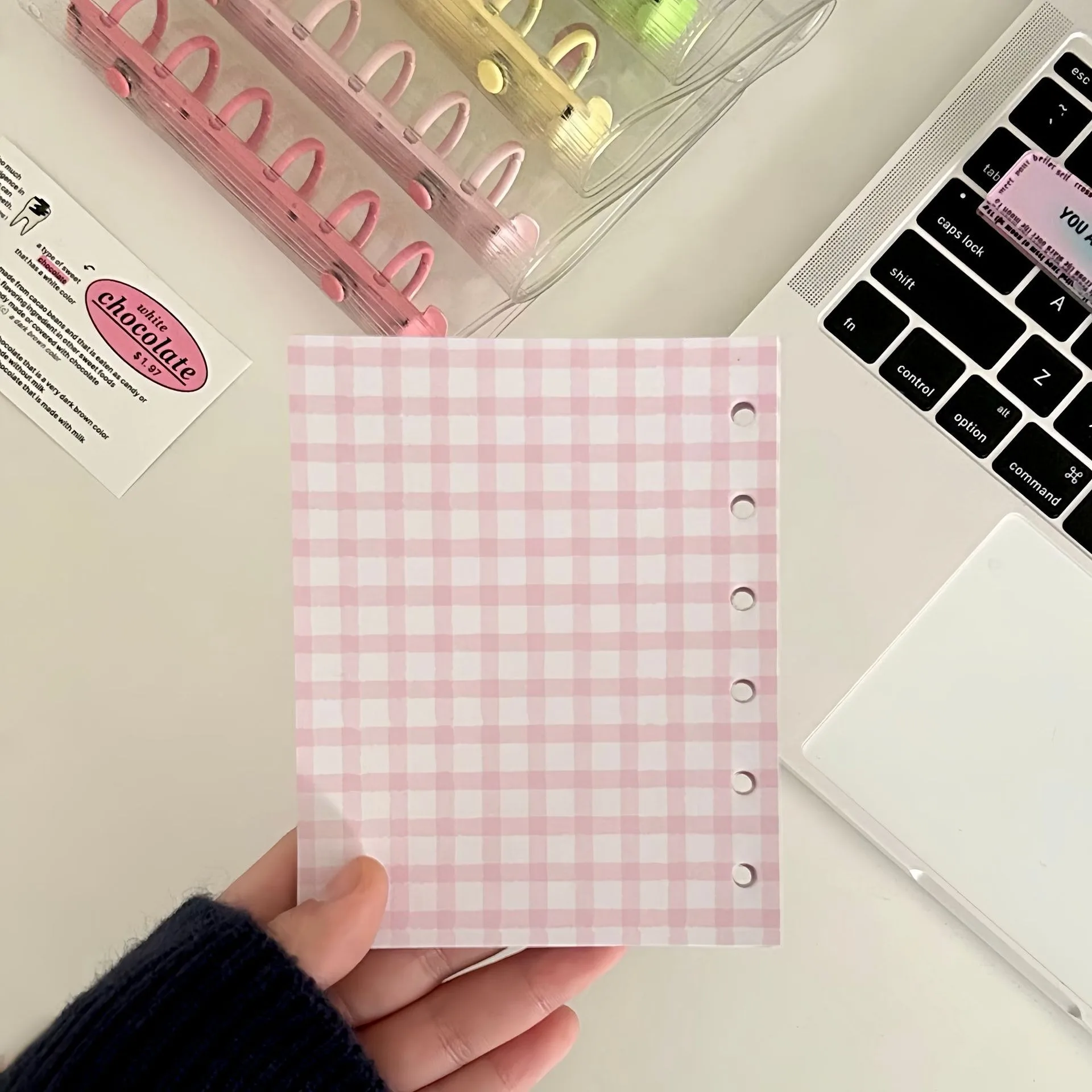 Shop Our New Style Korean Transparent PVC Soft Shell A7 Binder