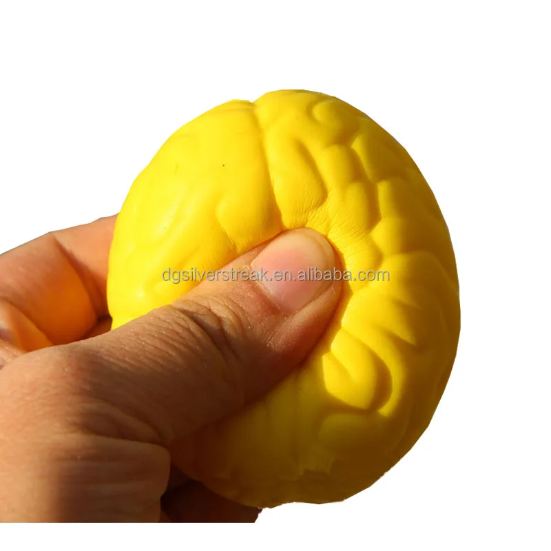 Whole Sell Squeeze Brain Shaped Stress Reliever Balls Anti Stress Ball ...