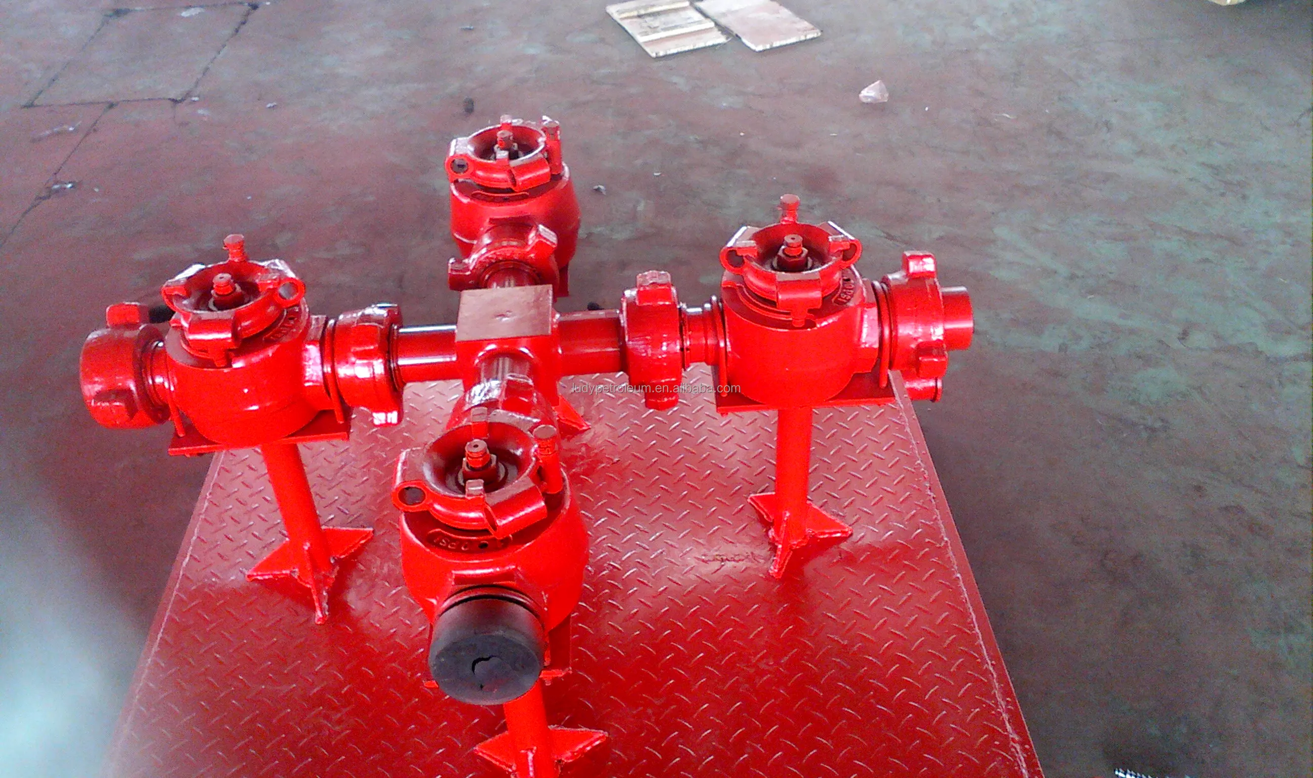Api 6a Well Test Drilling Manifold Skid Choke Manifold For Oil Well ...