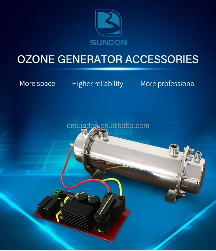 80g Tube Type Medical Ce Ozone Generator For Waste Water With Sterilizer Machine - Buy Icano ...