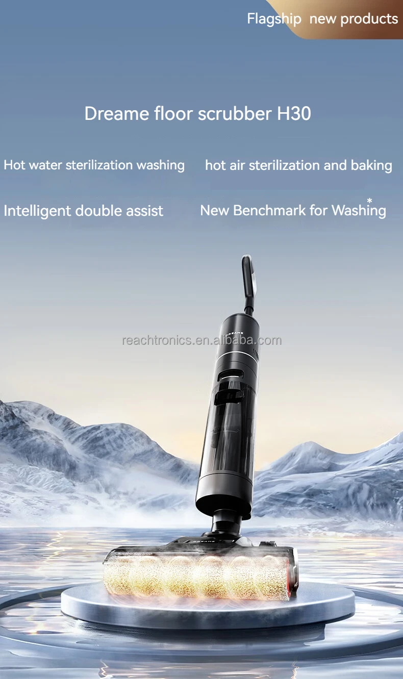 Dreame H30 - All-in-One Floor Scrubber with Dual Functionality