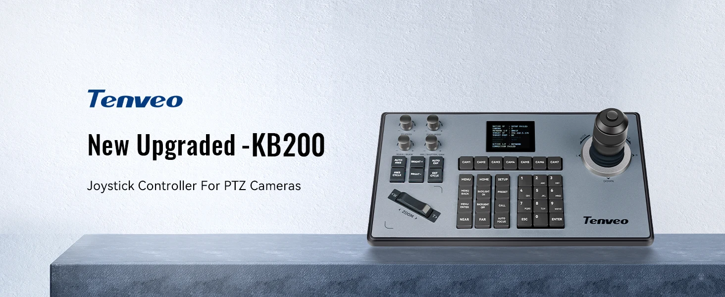 Tenveo KB200 Poe PTZ Video Conference Camera Controller